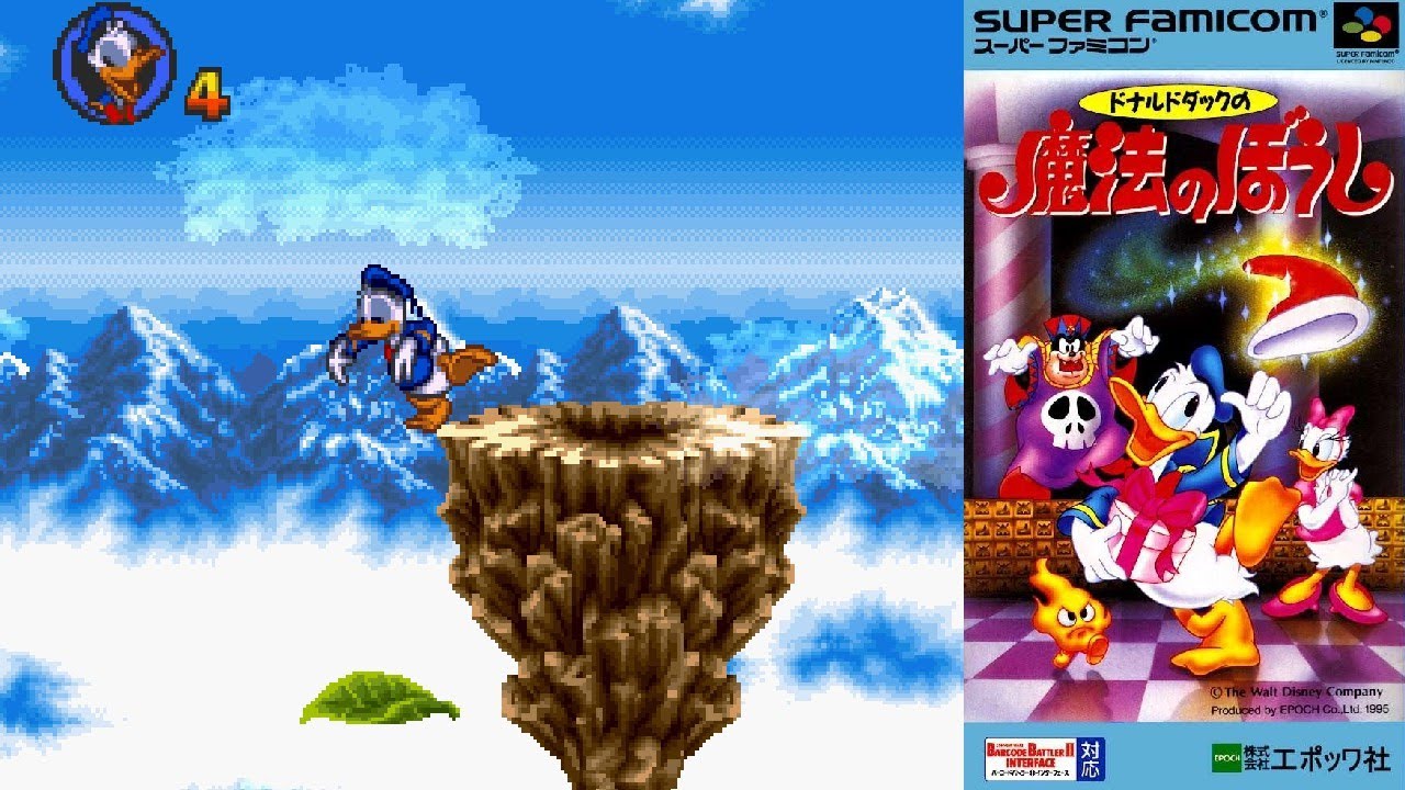 LE JEU DONALD OUBLIÉ ! Donald Duck no Mahō no Bōshi (Super Famicom ...