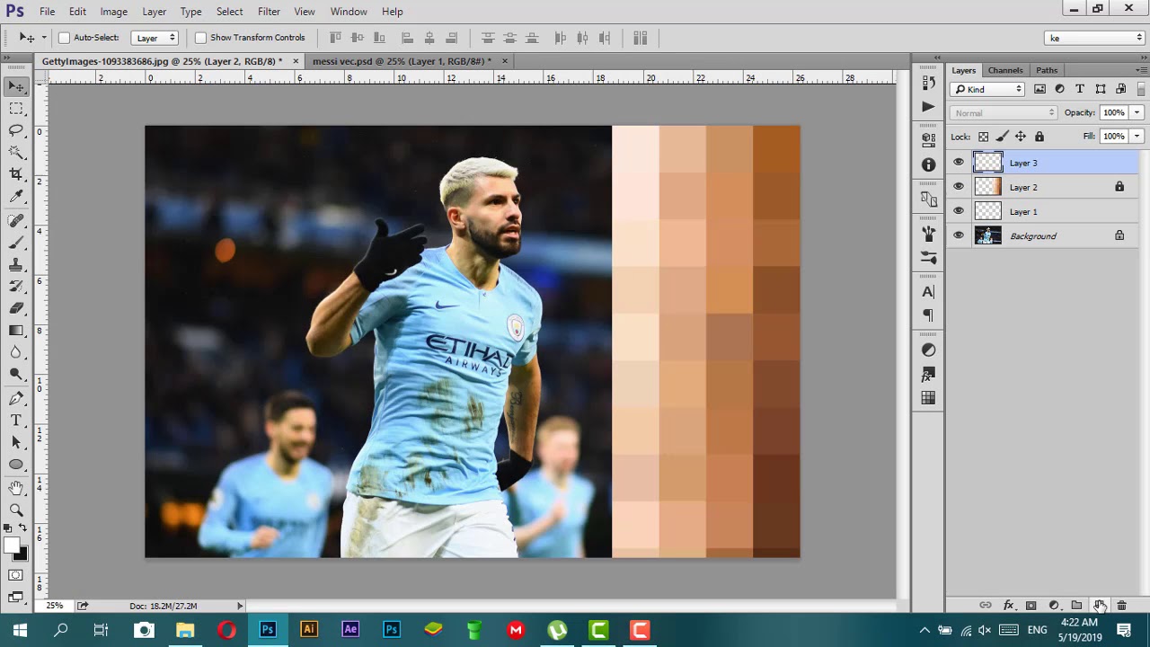 How to perfectly draw aguero - YouTube