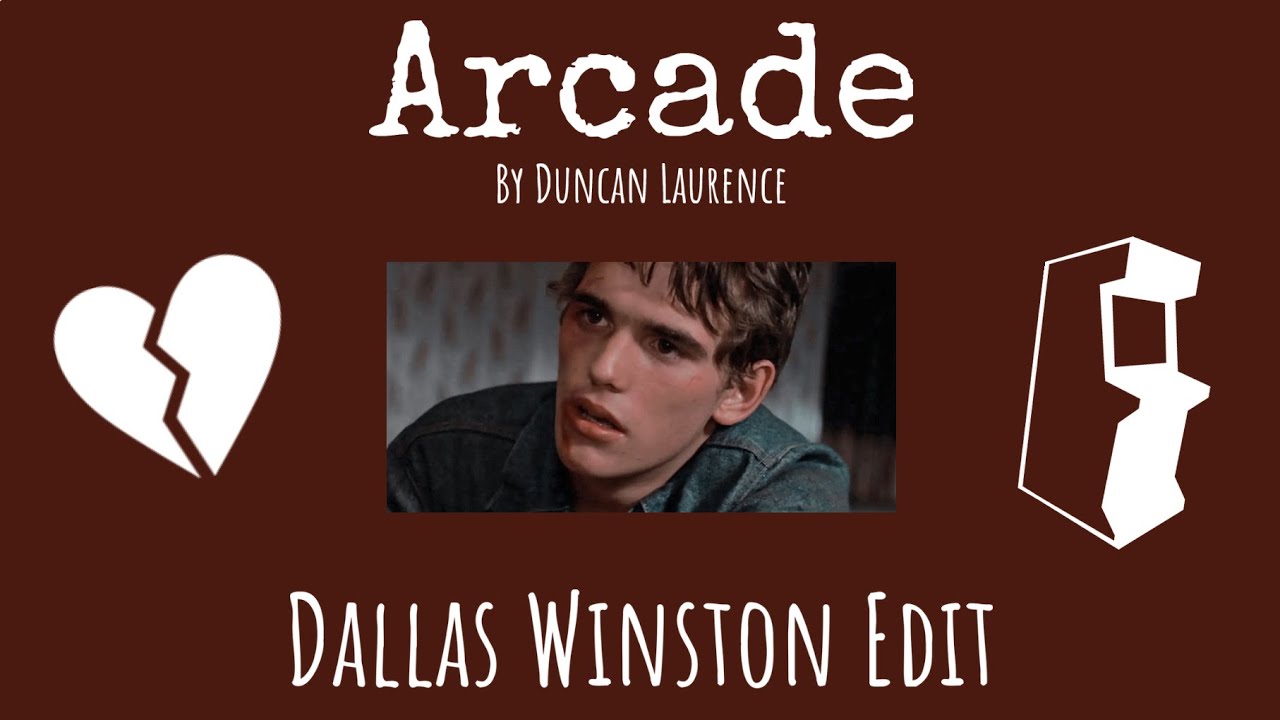Arcade By Duncan Laurence: The Outsiders Dallas Winston Edit #shorts ...