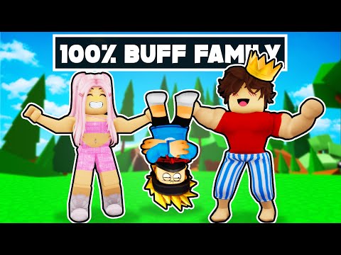 Adopted By The BUFF Family in Roblox!!