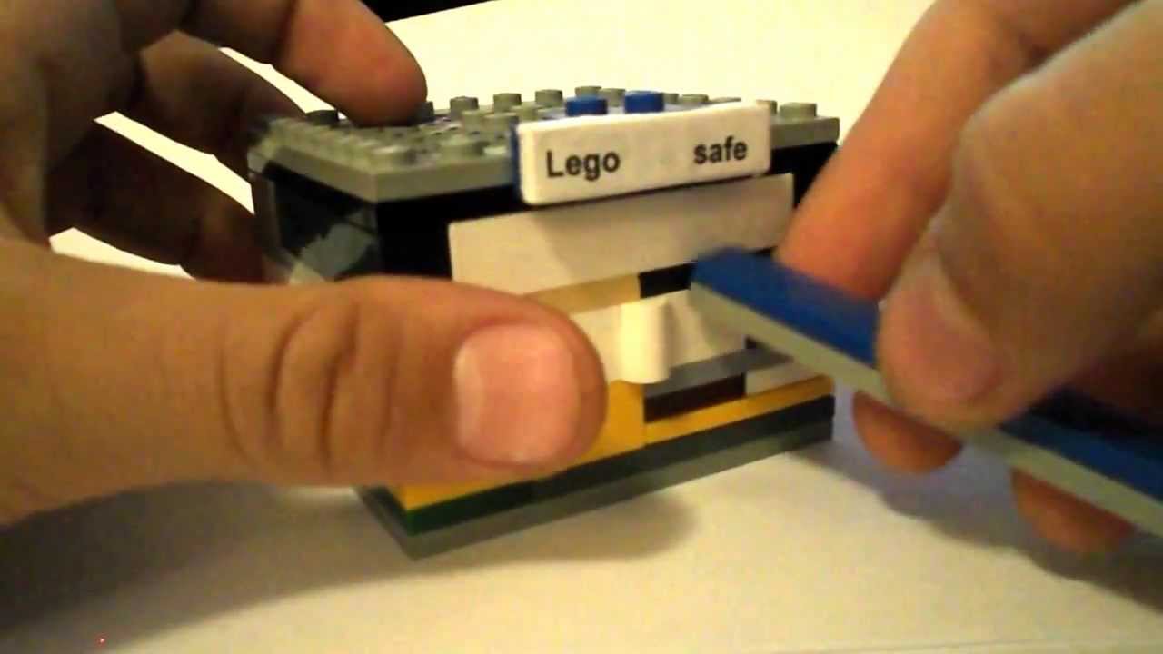My simple small lego safe - YouTube