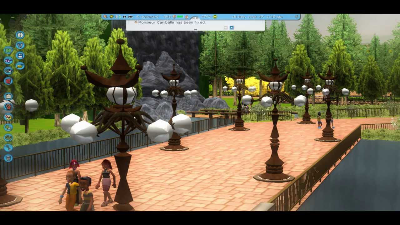 RCT3 - Efteling part 2 - YouTube