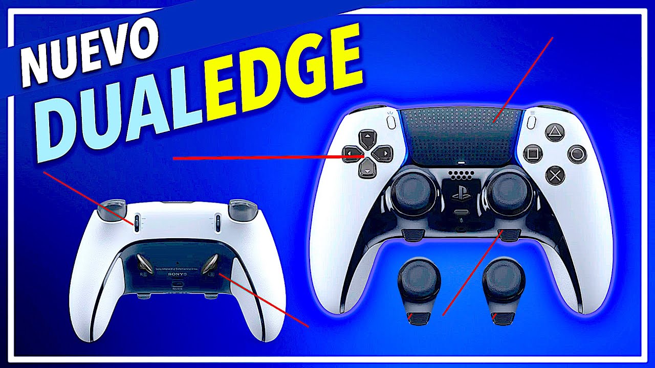 PS5: Nuevo DUAL-EDGE PRO - TODAS sus FUNCIONES -Jugamer - YouTube