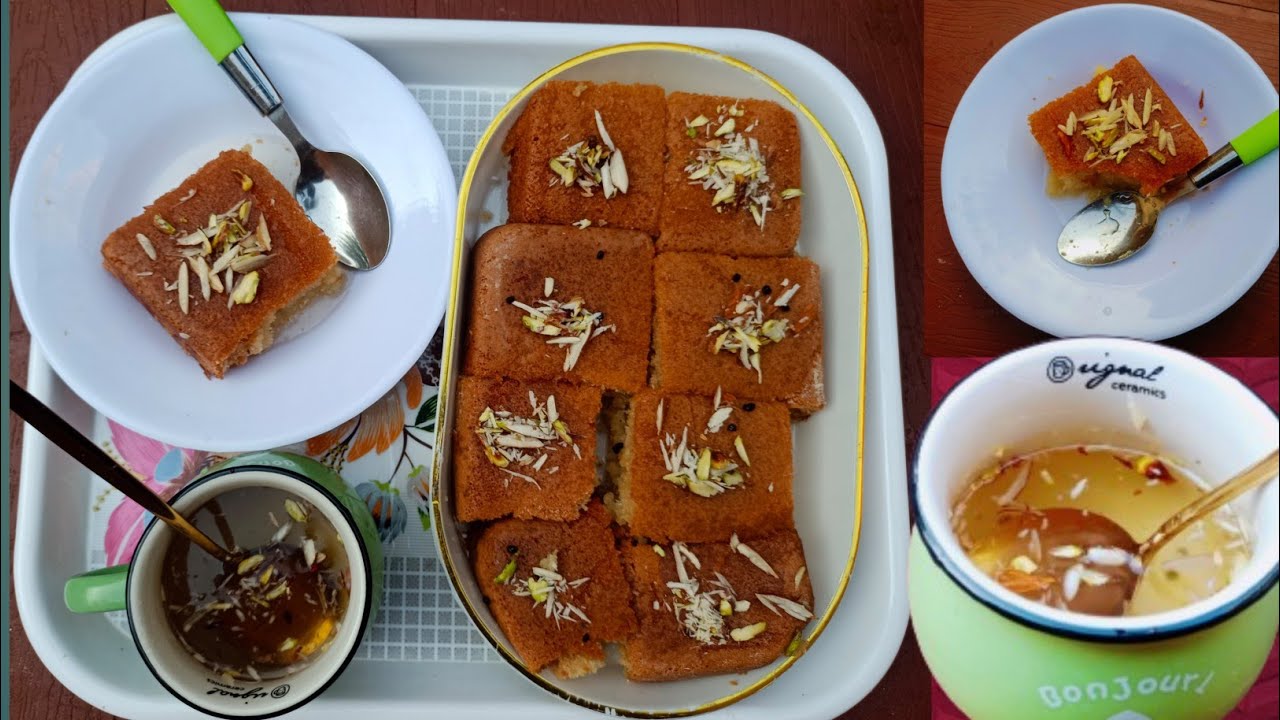 Arabic sweet recipe|منہ میں گھل جانے والا گلاب جامن جیسا میٹھا| No egg ...