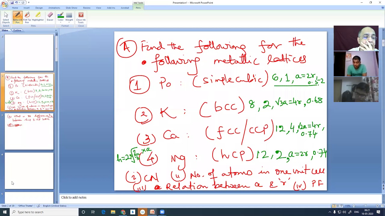 Solid State-Lecture 7 : Ionic Crystals-Numericals and Empirical Formula ...