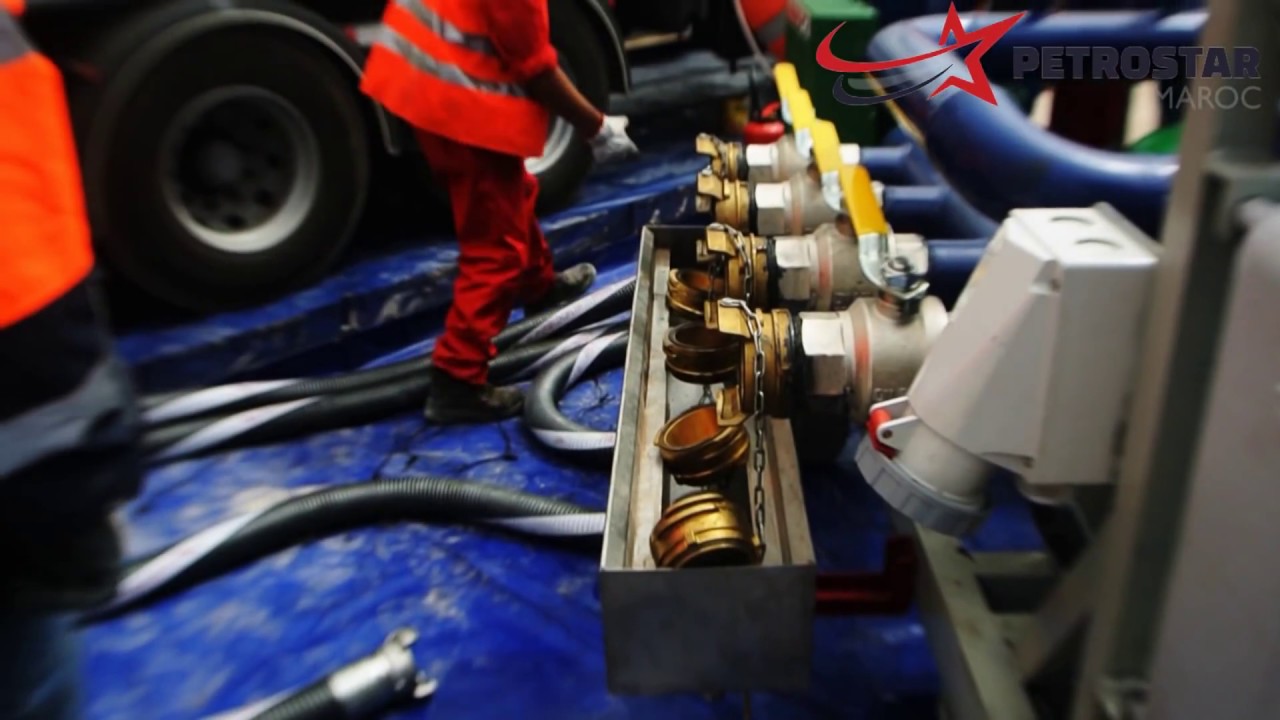 BUNKERING PETROSTAR MAROC - YouTube