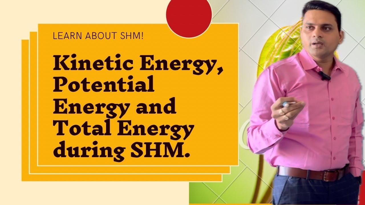 Kinetic Energy, Potential Energy and Total Energy in SHM for class 11 ...