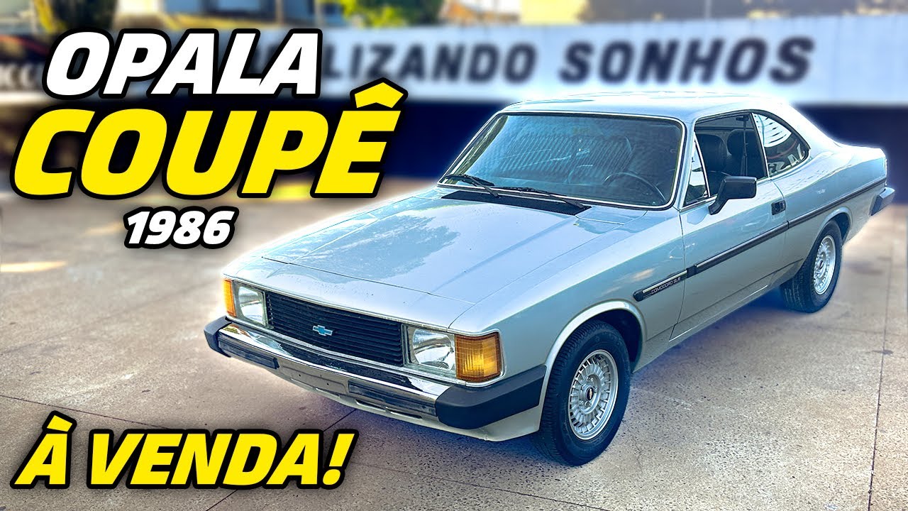 *(VENDIDO)* OPALA COUPÊ 1986 À VENDA!! *PROMOÇÃO!!* - YouTube