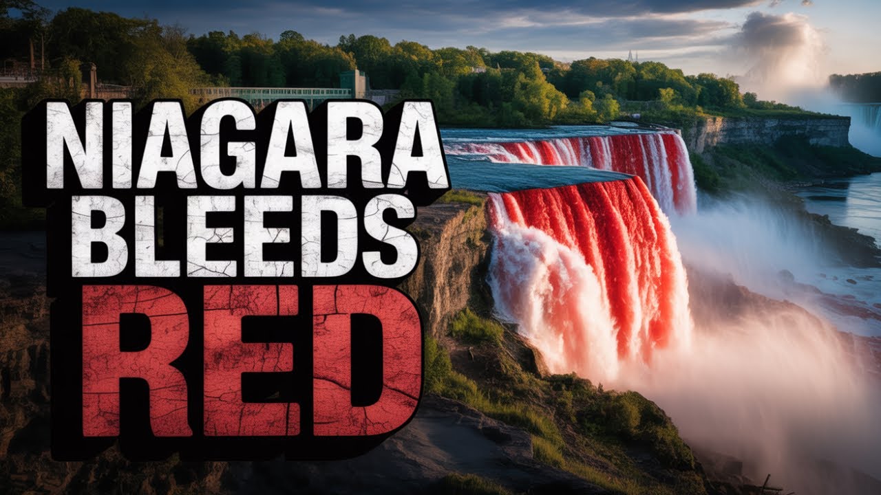 Niagara Falls Turns RED Overnight? What Happened Here? - YouTube