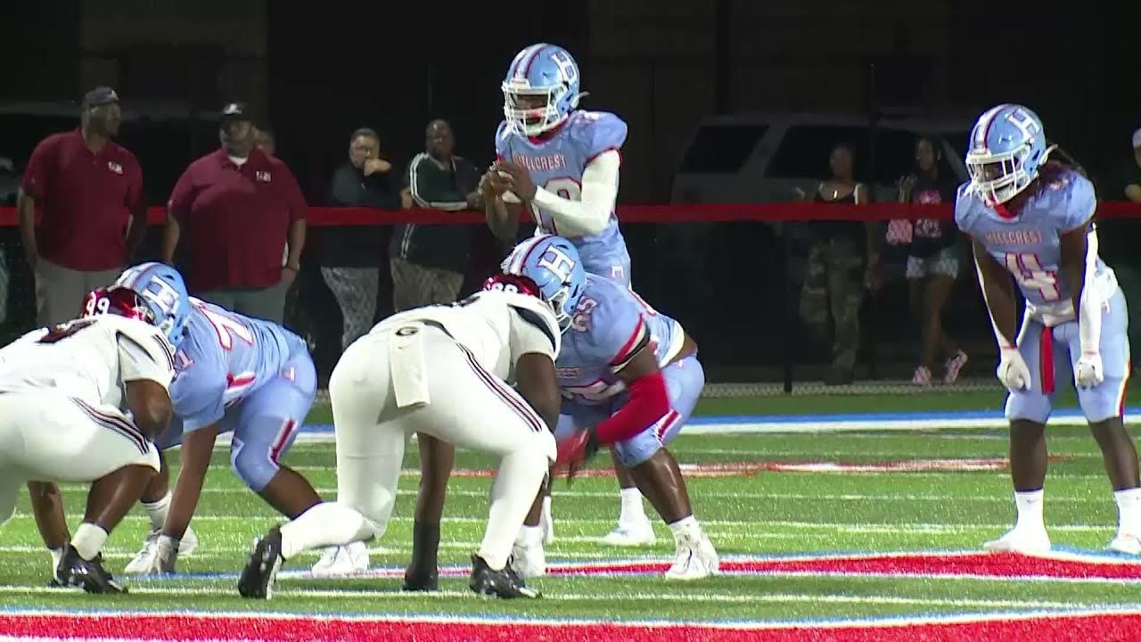 Hillcrest's Bryson Kimbrough finds Jamarcus Prince who shrugs off a hit ...