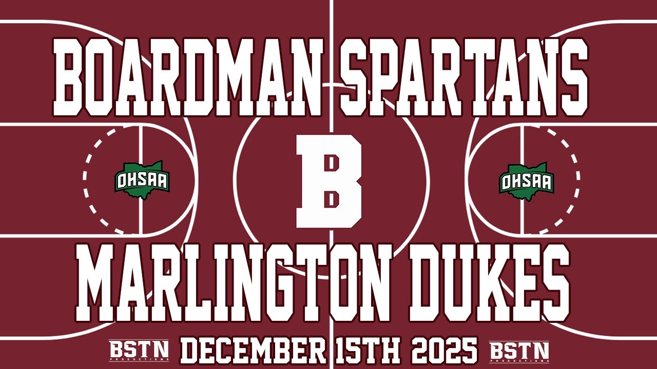 Marlington Dukes vs Boardman Spartans (Girls Basketball) - 12/15/2025 ...