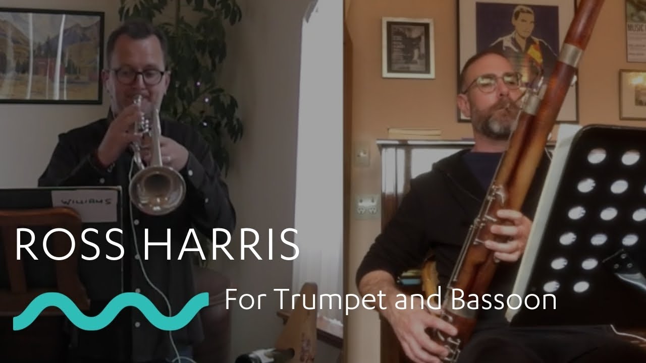 ROSS HARRIS: For Trumpet and Bassoon - YouTube