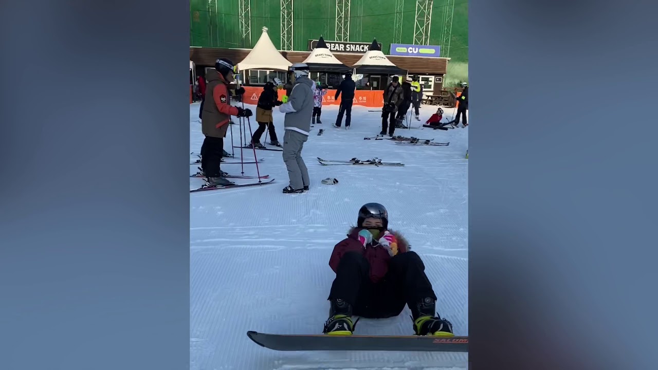 Korea Shoun Snowboard Training Tour - YouTube