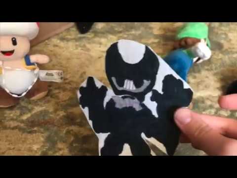 Mario meets Bendy and the ink machine - YouTube