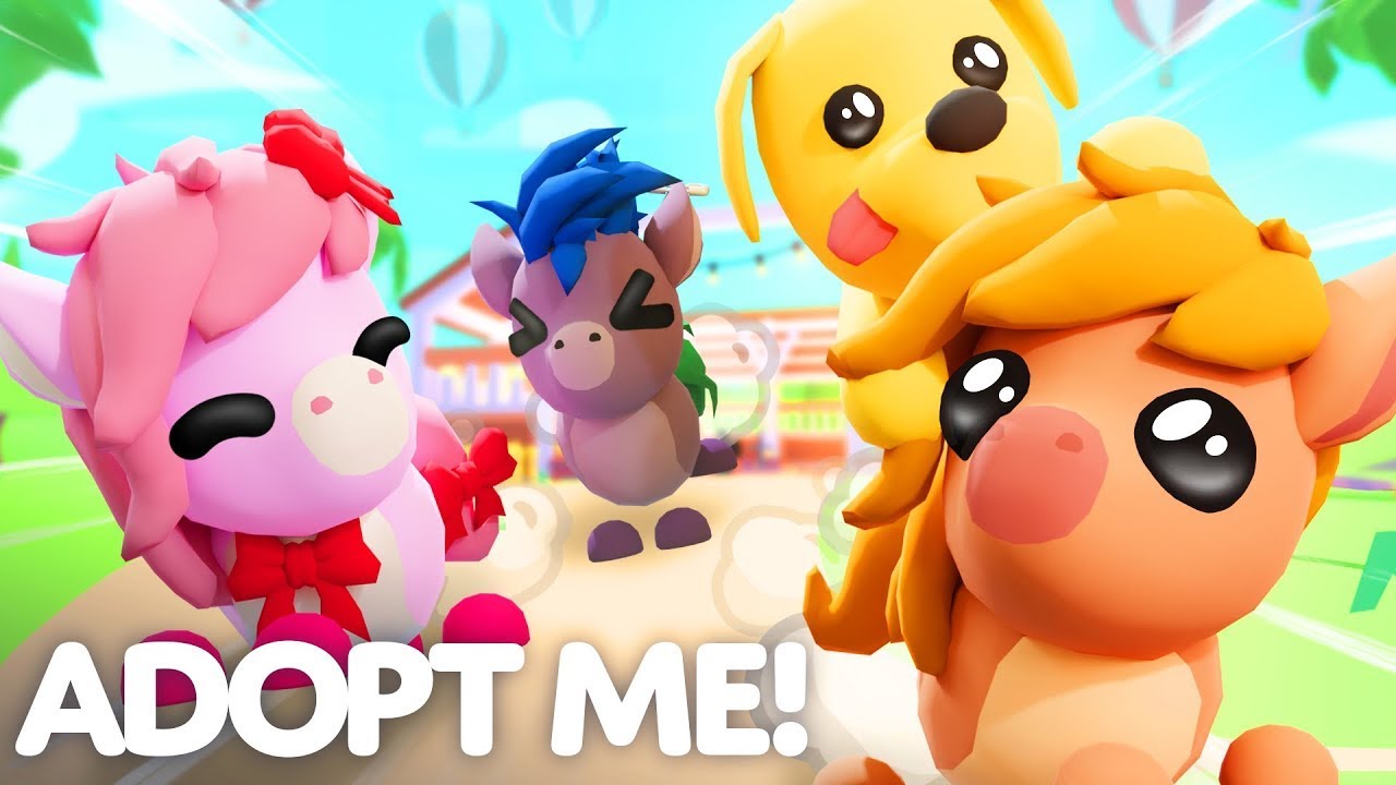 Jogando Novo Mini Game com inscritos (pôneis)! - Live Adopt Me - YouTube