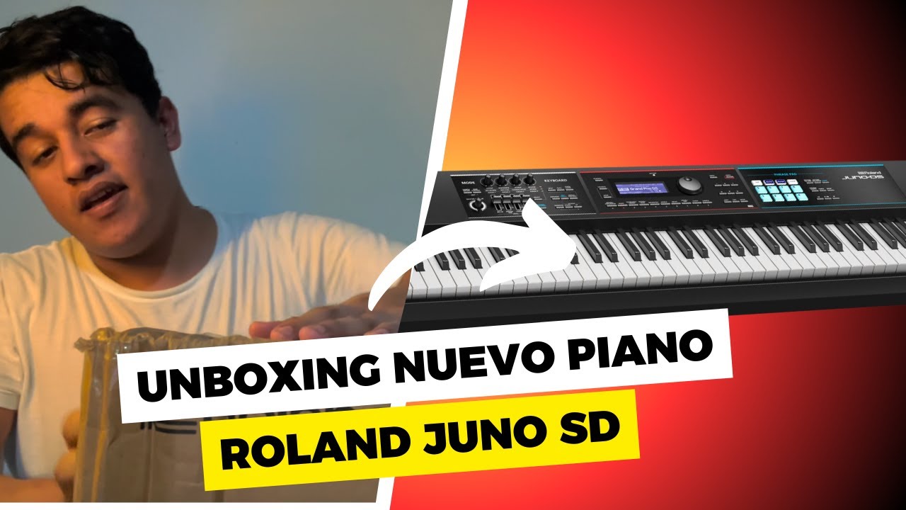 UNBOXING ROLAND JUNO SD 61 - YouTube