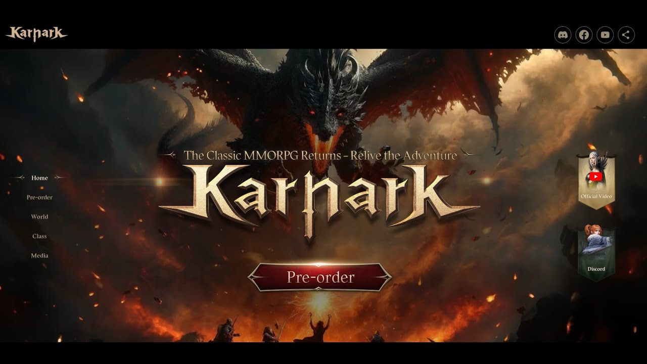 Karnark Classic MMORPG Open Pre Register & Release this April 22th ...