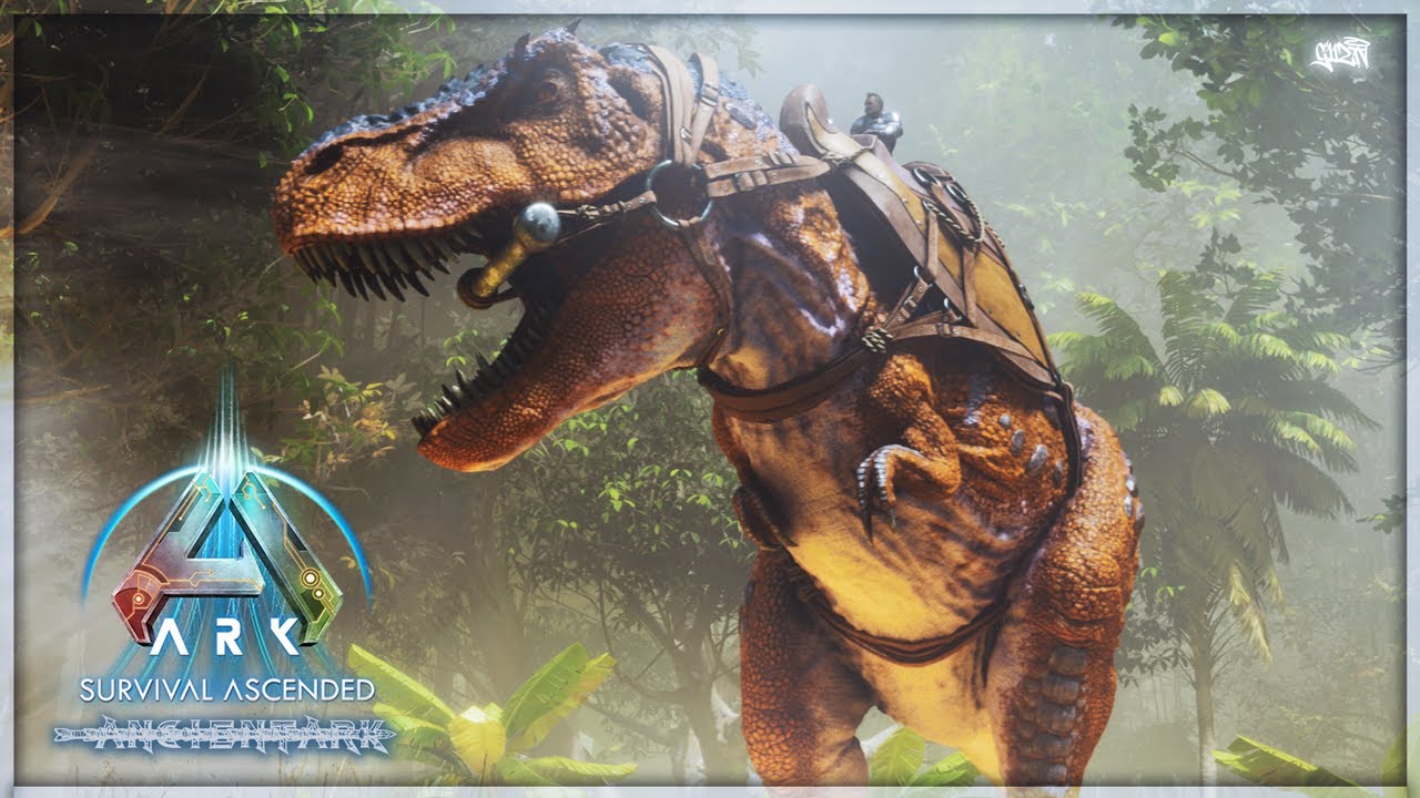 I TAMED A MAX LEVELED REX!!!!! ARK Survival Ascended [ AA E26 ] - YouTube