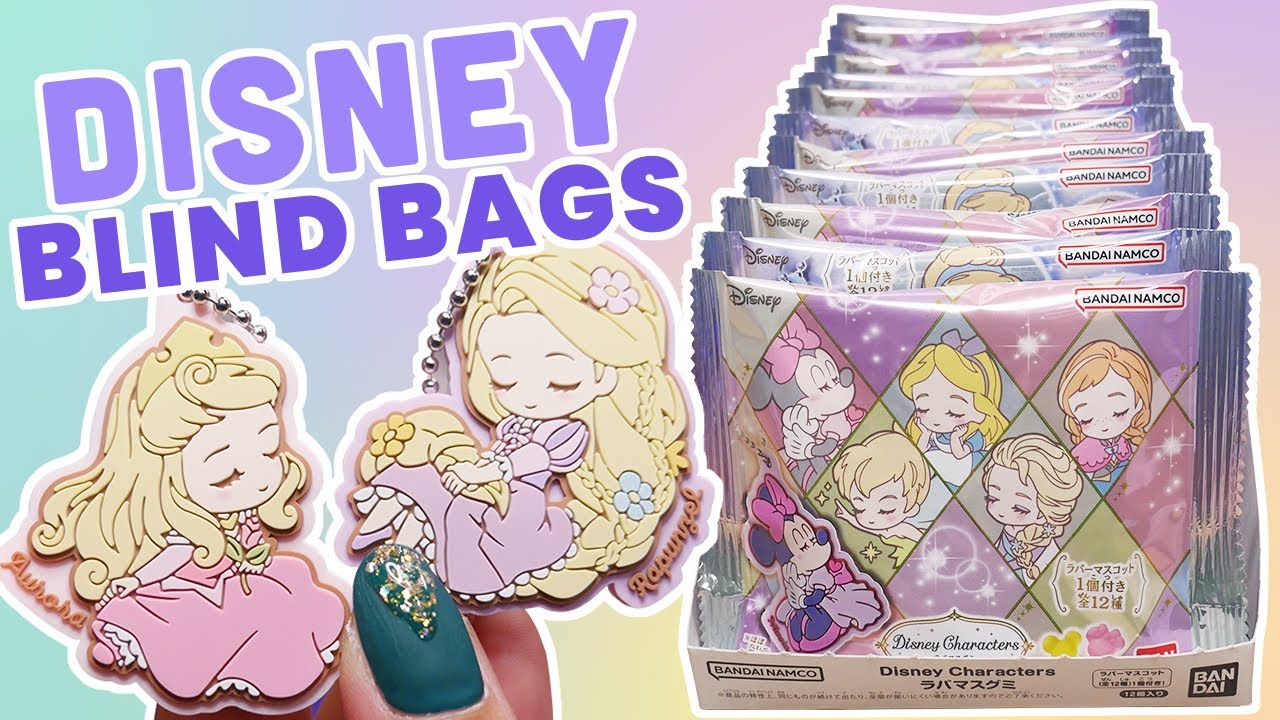 Disney Gummy Mascot Blind Bag Opening | FULL BOX UNBOXING - YouTube