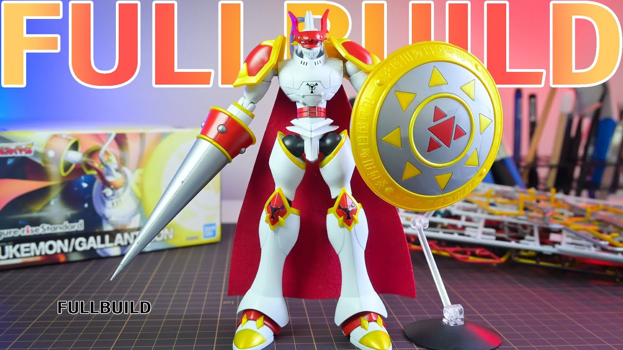 Dukemon Gallantmon Figure-Rise Standard Digimon Adventure Character ...