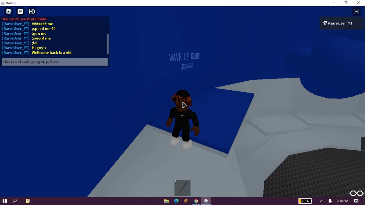 F.N ROBLOX ID CODE Code in des - YouTube