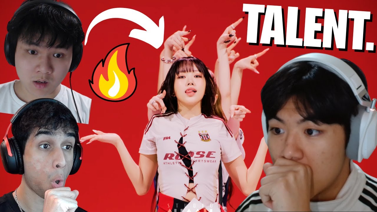 MEOVV(미야오) 'HANDS UP' STUDIO CHOOM | REACTION - YouTube