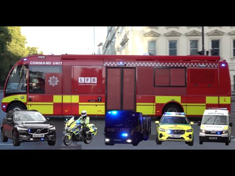 Emergencies Across London / Emergency Services Respond from all Three ...