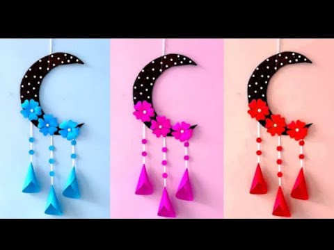 Viral moon sape wallhanging decor ideas so beautiful and very easy and ...