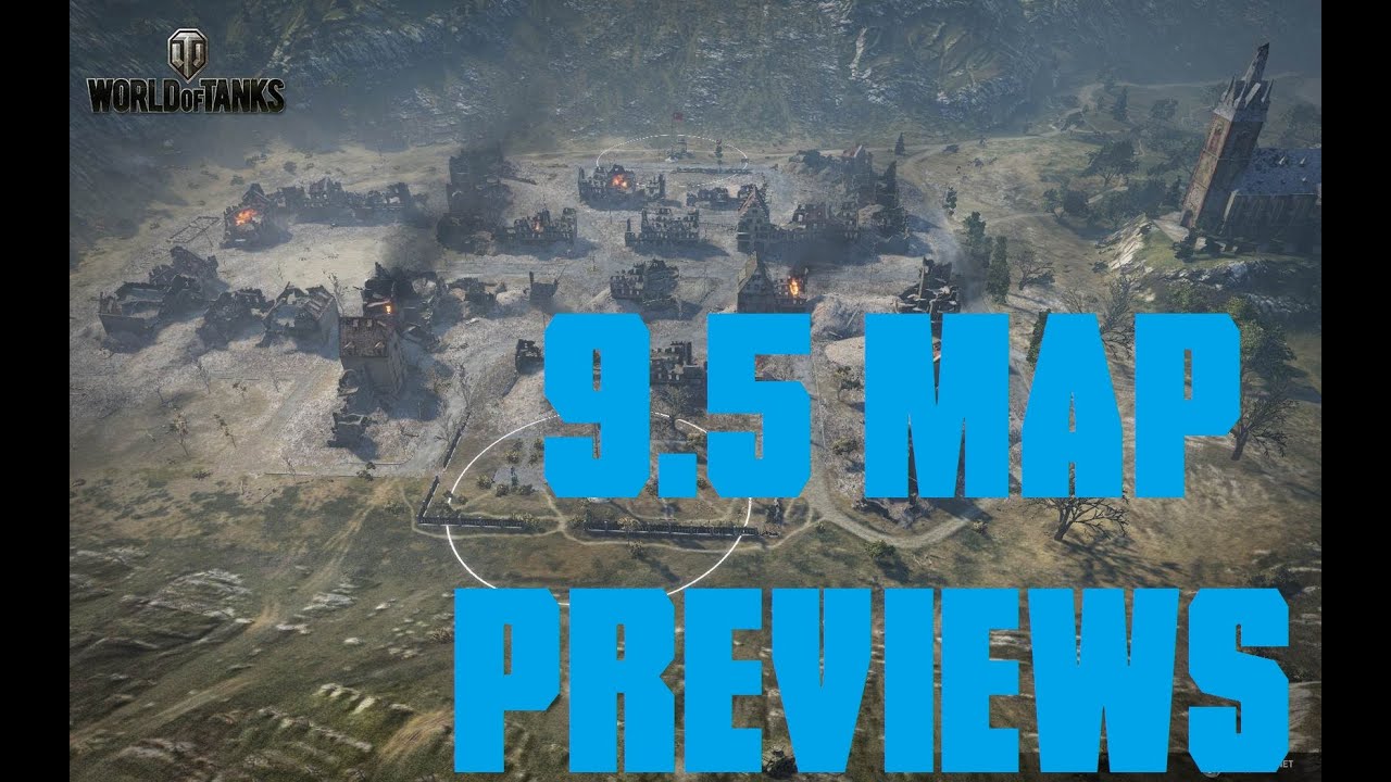 WoT: Maps introduced in patch 9.5 - YouTube