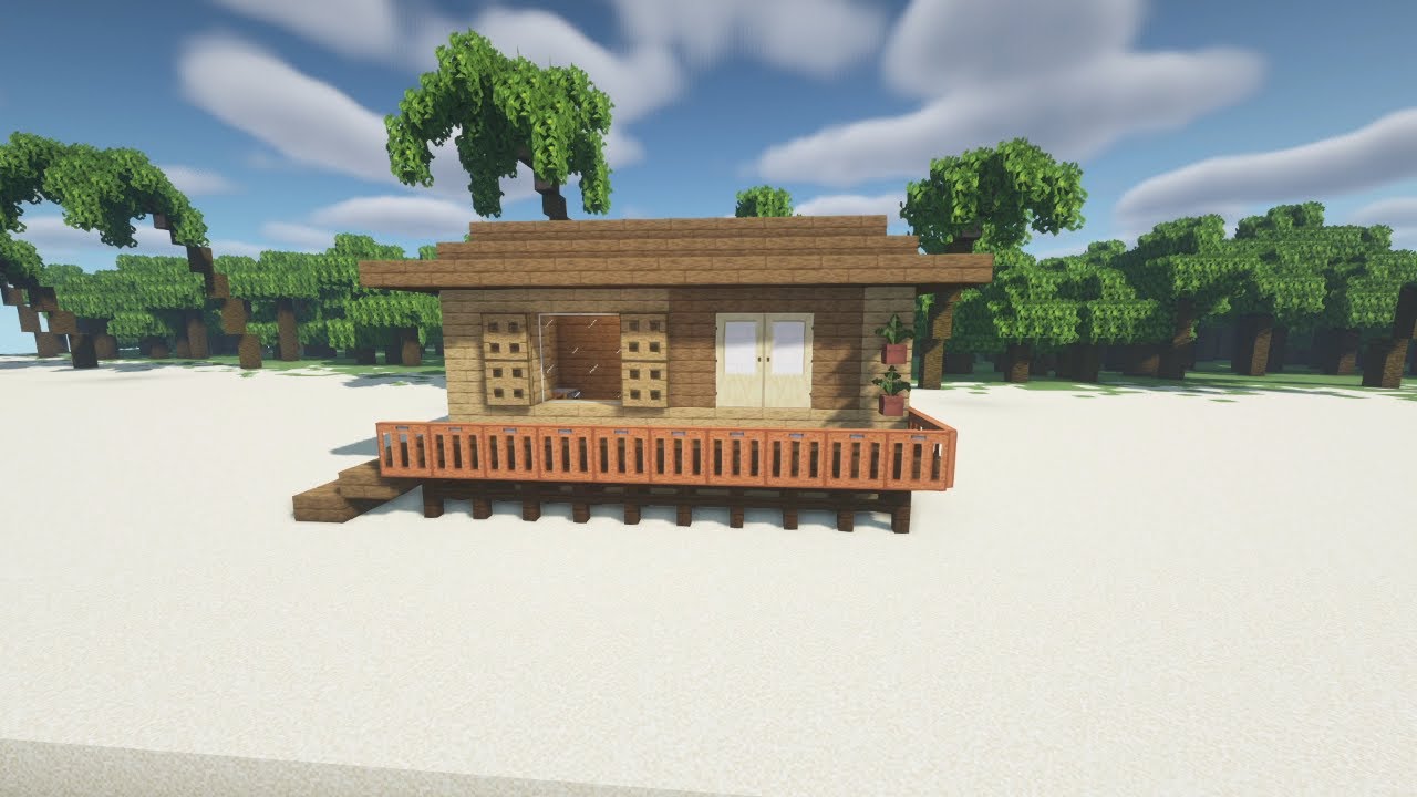 Minecraft: How To Build a Beach House | Easy Tutorial | - YouTube