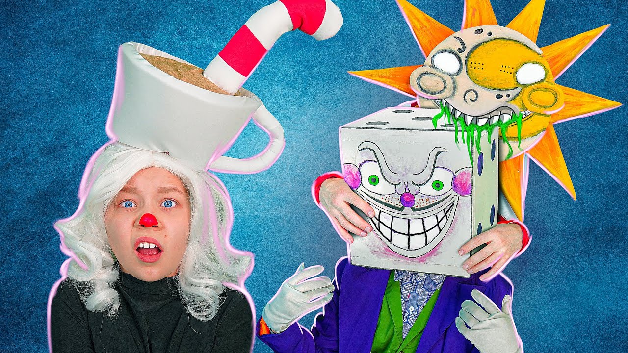 Moondrop ruined Cuphead! FNAF moon and sun in real life! - YouTube