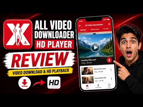 All Video Downloader HD Player App || How to Use All Video Downloader App