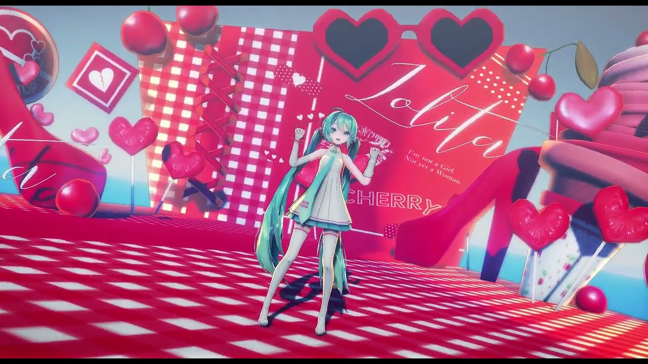 【MMD】チェリーポップ sour式初音ミク - YouTube