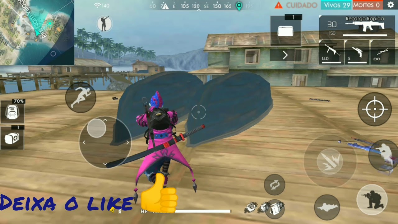 Free fire sks,scar,Groza - YouTube