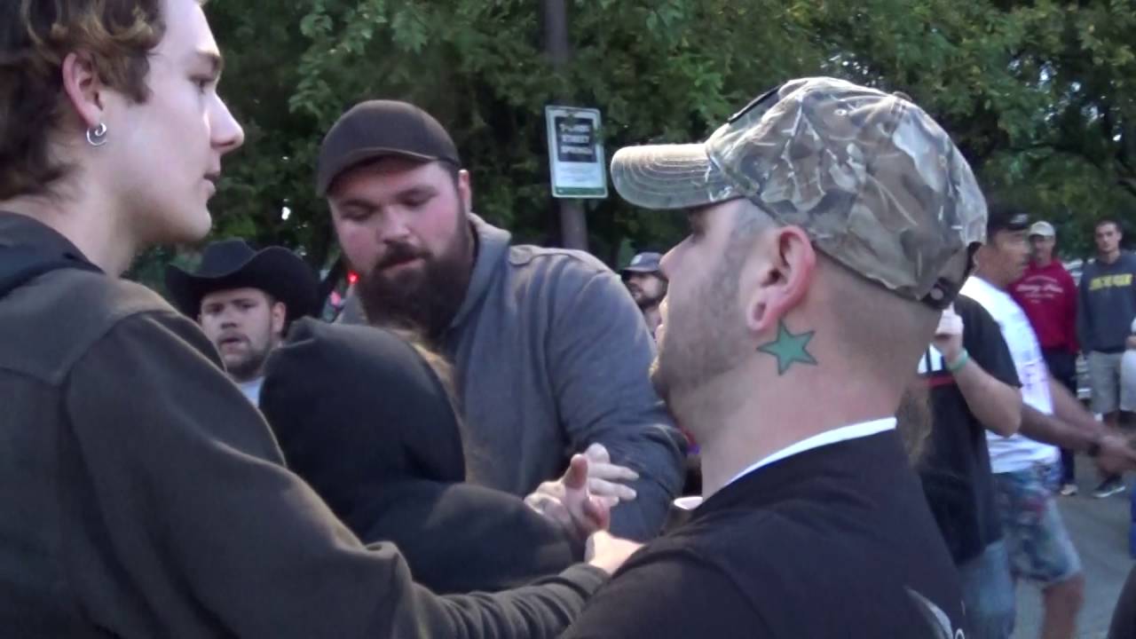 Chaos Erupts at 4th of July Flag Burning in Portland, Oregon - YouTube