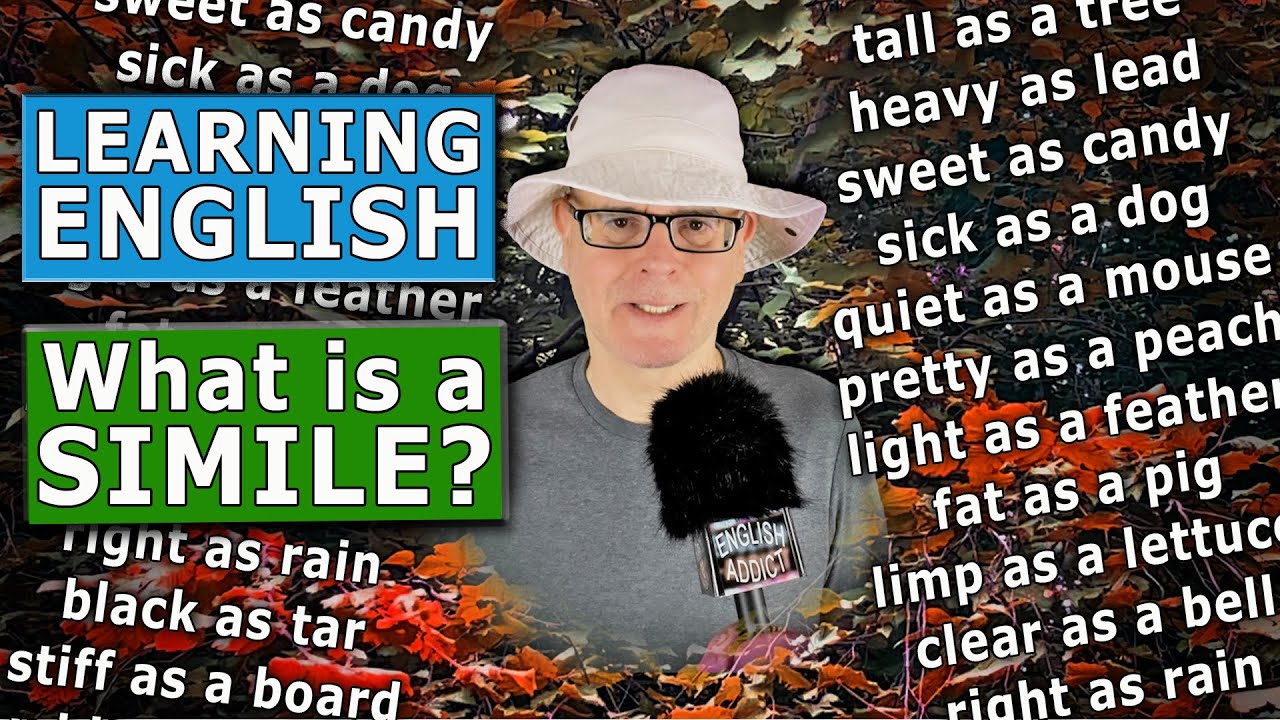 Learning English - What is a simile? - English Addict with Mr Duncan ...