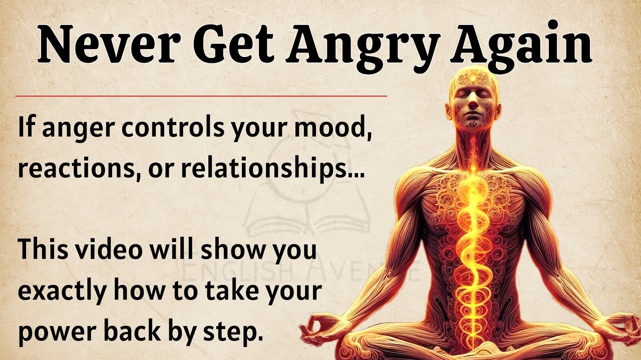 How to Never Get Angry Again or Bothered By Anyone || Graded Reader ...