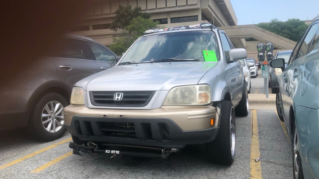 2000 Honda CR-V on 20s project - YouTube