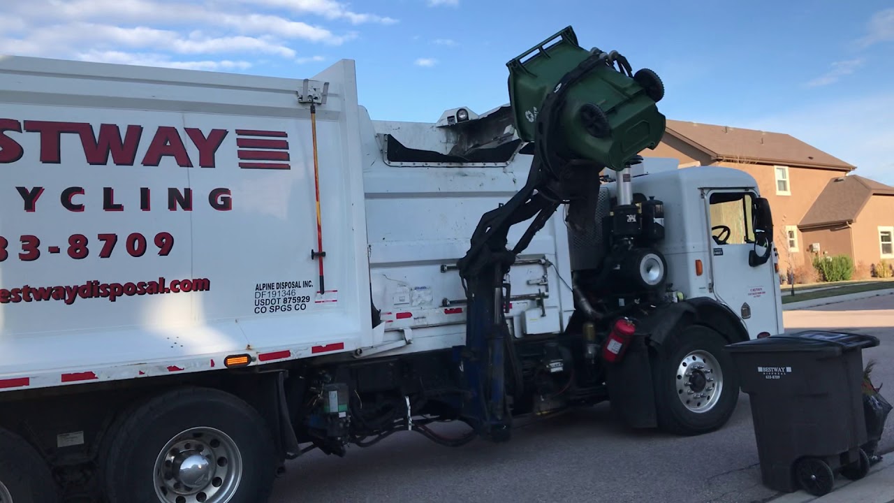 GFL Environmental Peterbilt 320 McNeilus Autoreach Recycled ♻️ (Ep.18 ...