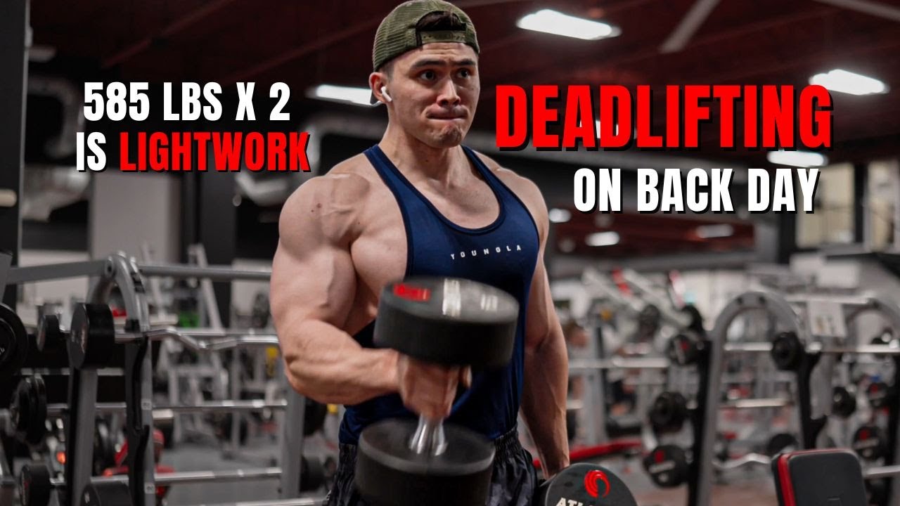 Building a BIG BACK (W/Deadlifts on Pull Day) - YouTube