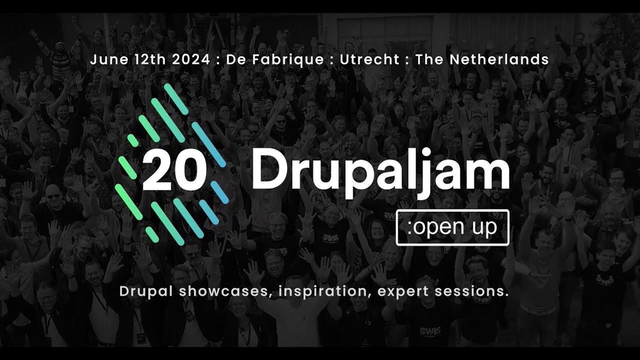 Drupaljam :open up - the 20th anniversary - YouTube