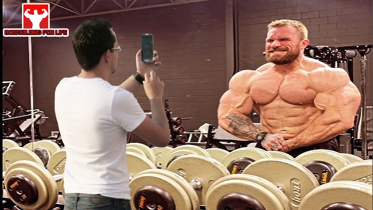 When you are the biggest guy in the Gym - Seth Feroce - YouTube