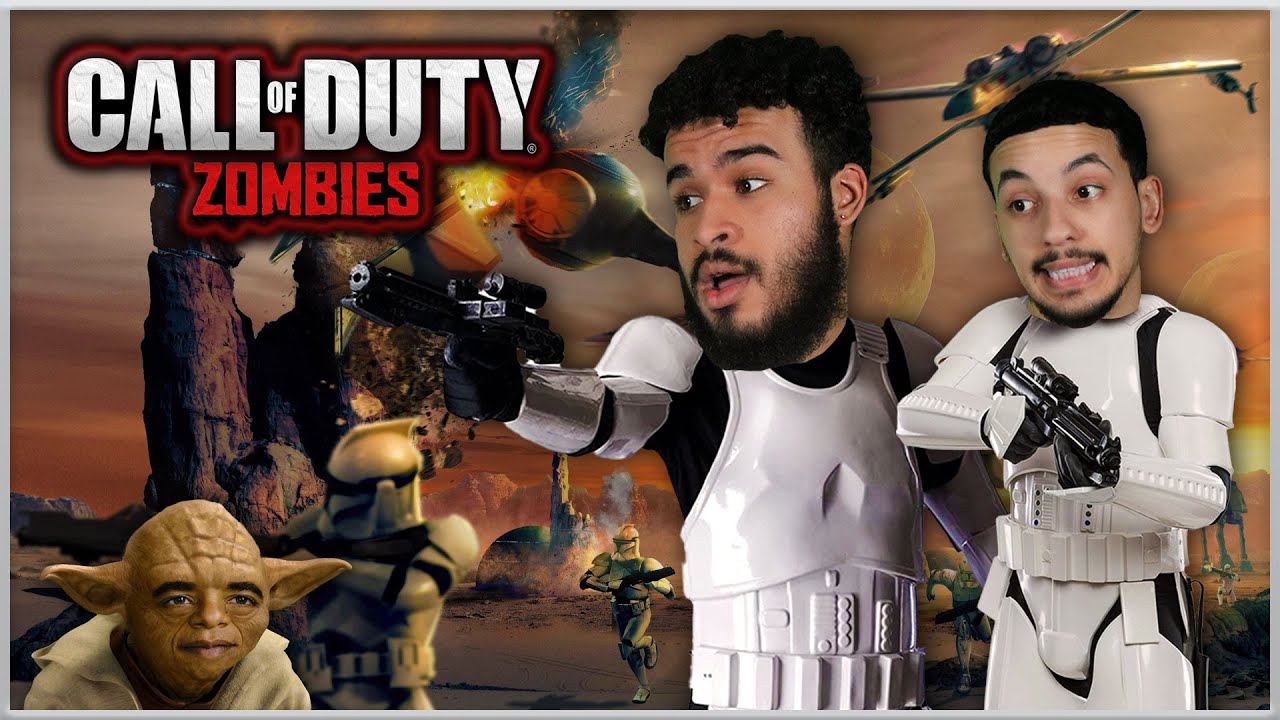 MEETING YOBAMA AT STAR WARS TOWERS | COD CUSTOM ZOMBIES - YouTube