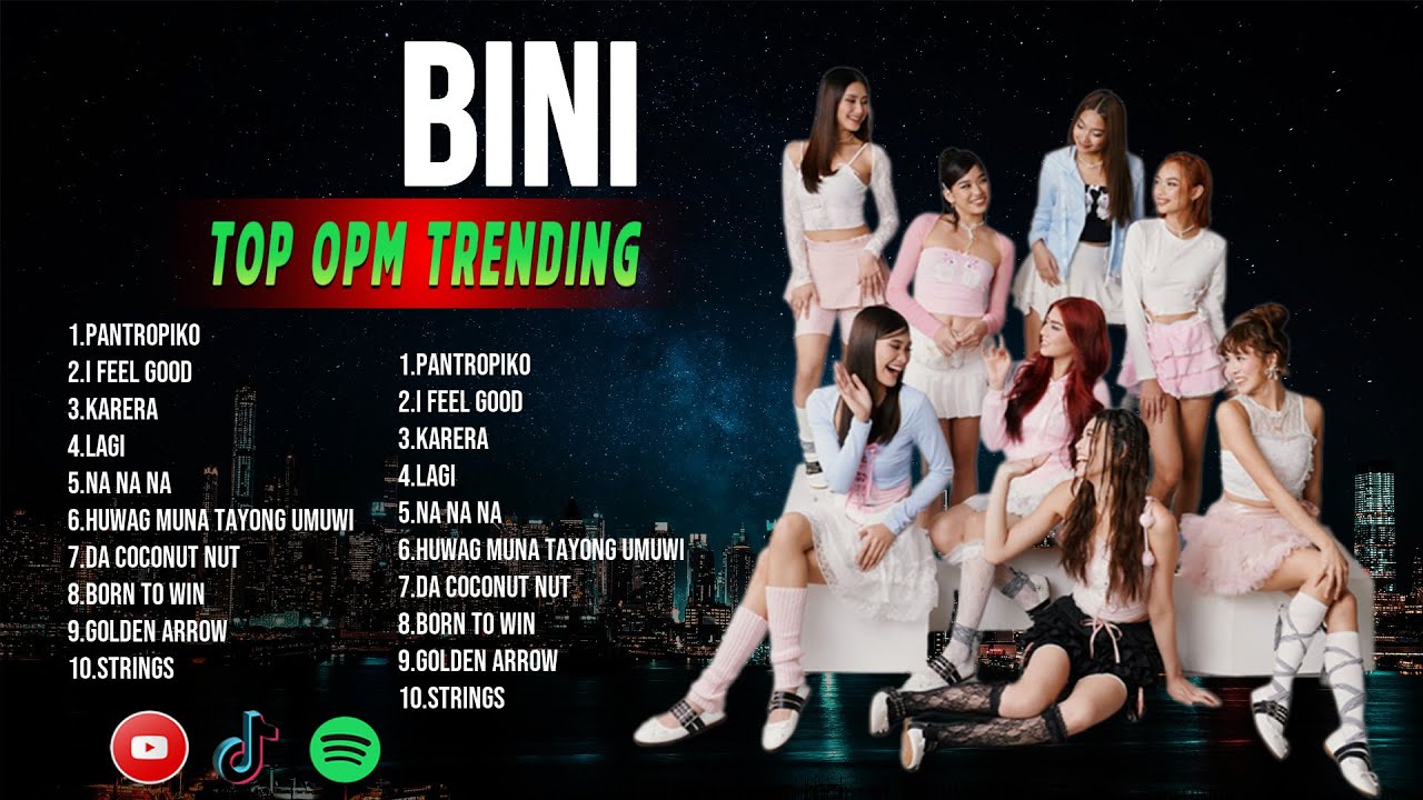 The Best Hits Songs of BINI Playlist Ever ~ Greatest Hits Of Full Album ...