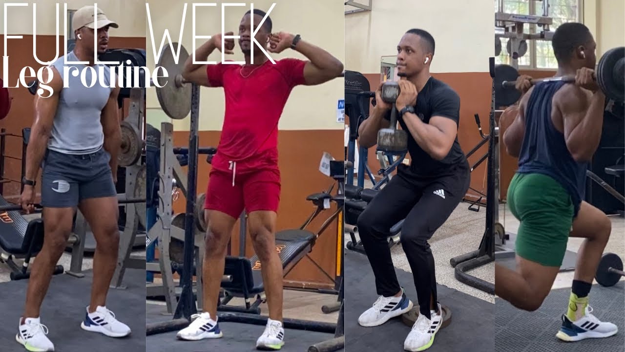 FULL WEEK LEG ROUTINE | PERFECT LEG WORKOUT | RISEOFDB - YouTube