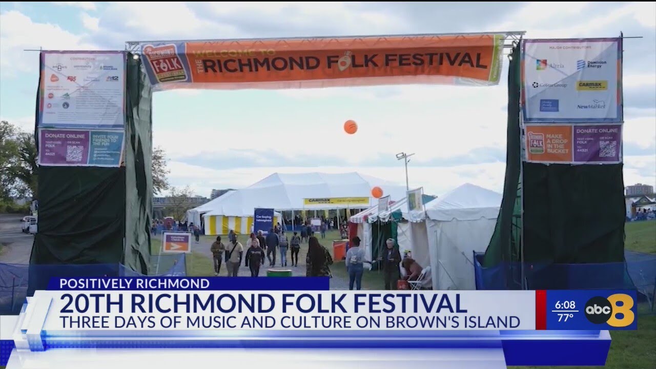 20th Richmond Folk Festival taking place this weekend - YouTube
