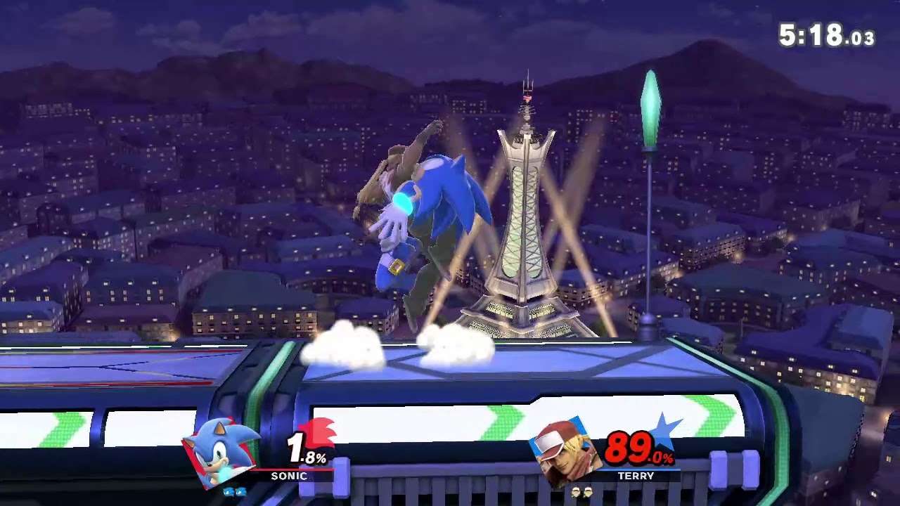 SSBU: Sonic vs. Terry - YouTube