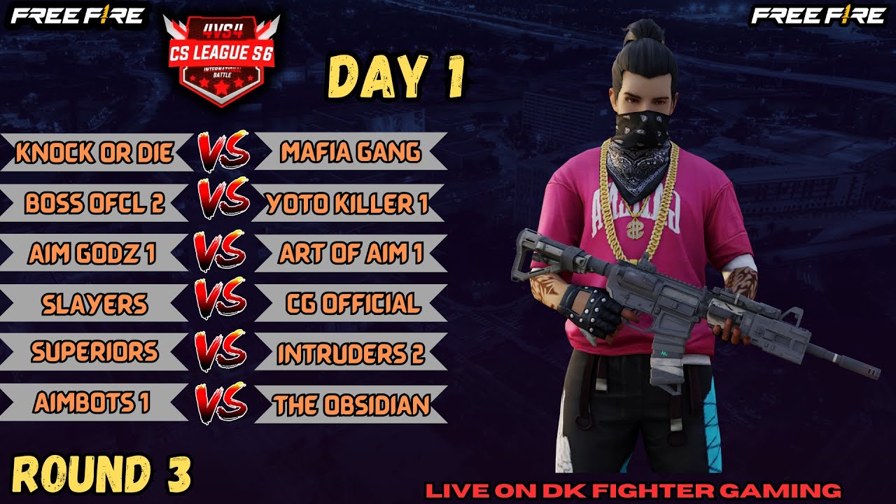CS LEAGUE S6 || ROUND 3 || DAY 2 || INTERNATIONAL TOURENMENT || LIVE ON ...