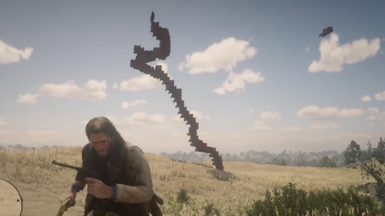 Killing Micah With TNT Tower In The Sky Red Dead Redemption 2 - YouTube