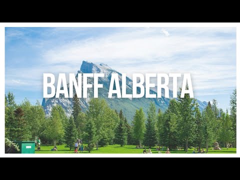 Quick Drive Thru The Town Banff 🚘 - YouTube